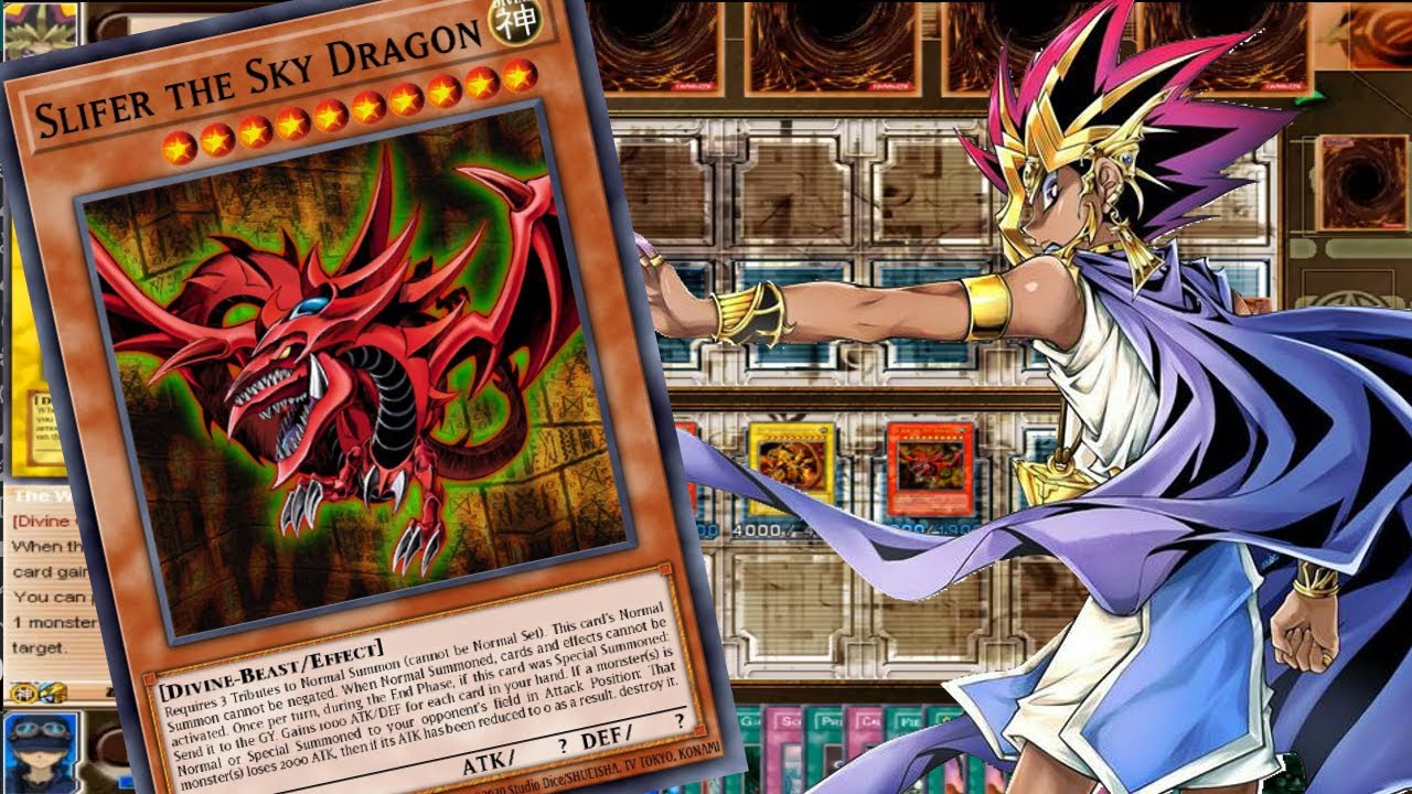 Yu-Gi-Oh! Power of Chaos: Battle City Finals | Slifer the Sky Dragon ...
