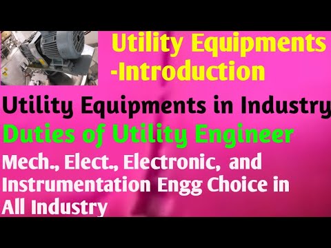 Utility Equipment | Utility Engineering | Utility Engineer role ...