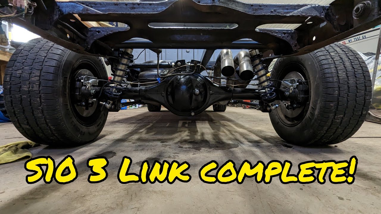 Finishing Up The LS Swapped S-10 Suspension With Tractor Paint! - YouTube