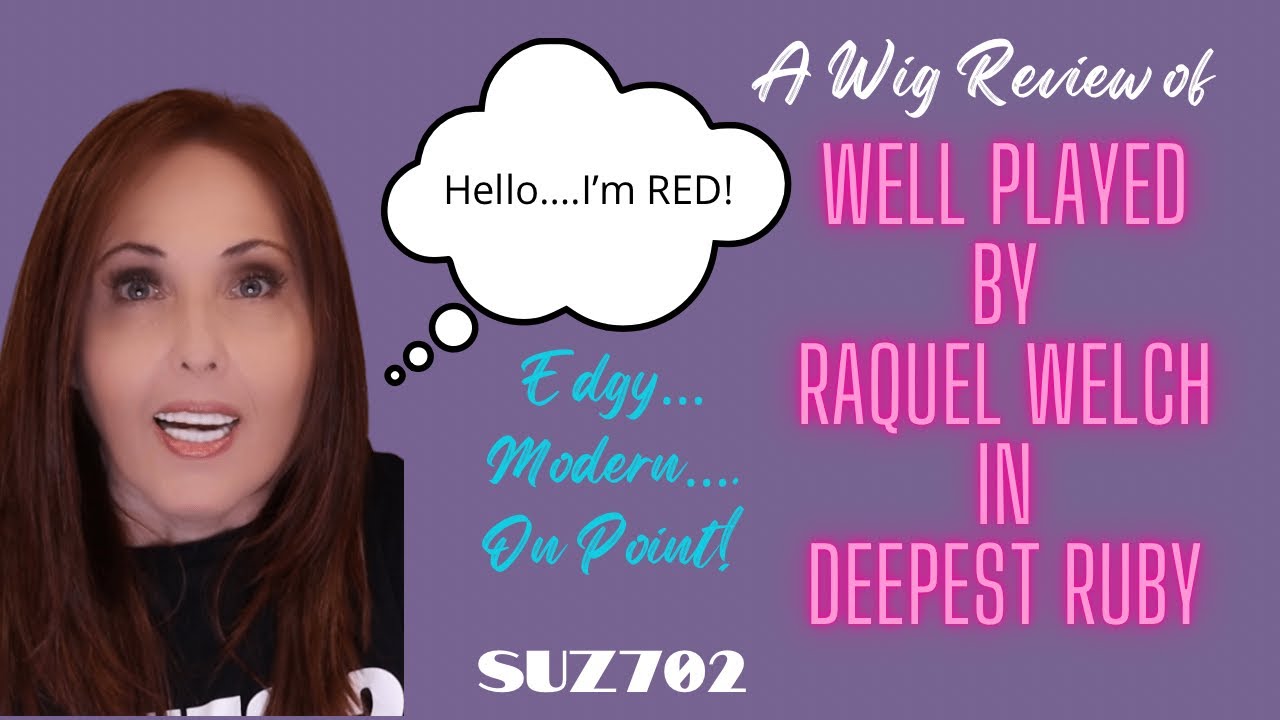 Suz Reviews: ROCK that RED, In WELL PLAYED by Raquel Welch #suz702 ...