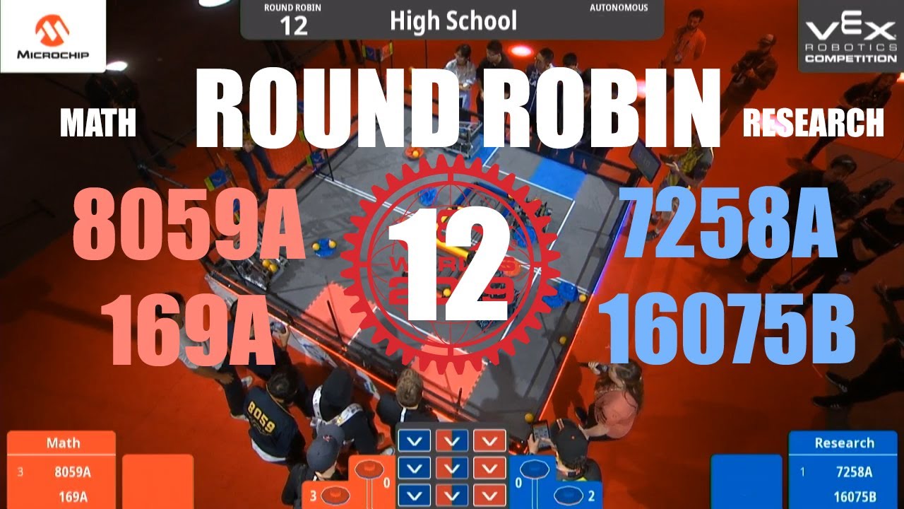 2019 VEX Robotics World Championships | Round Robin Match 12 | 8059A ...