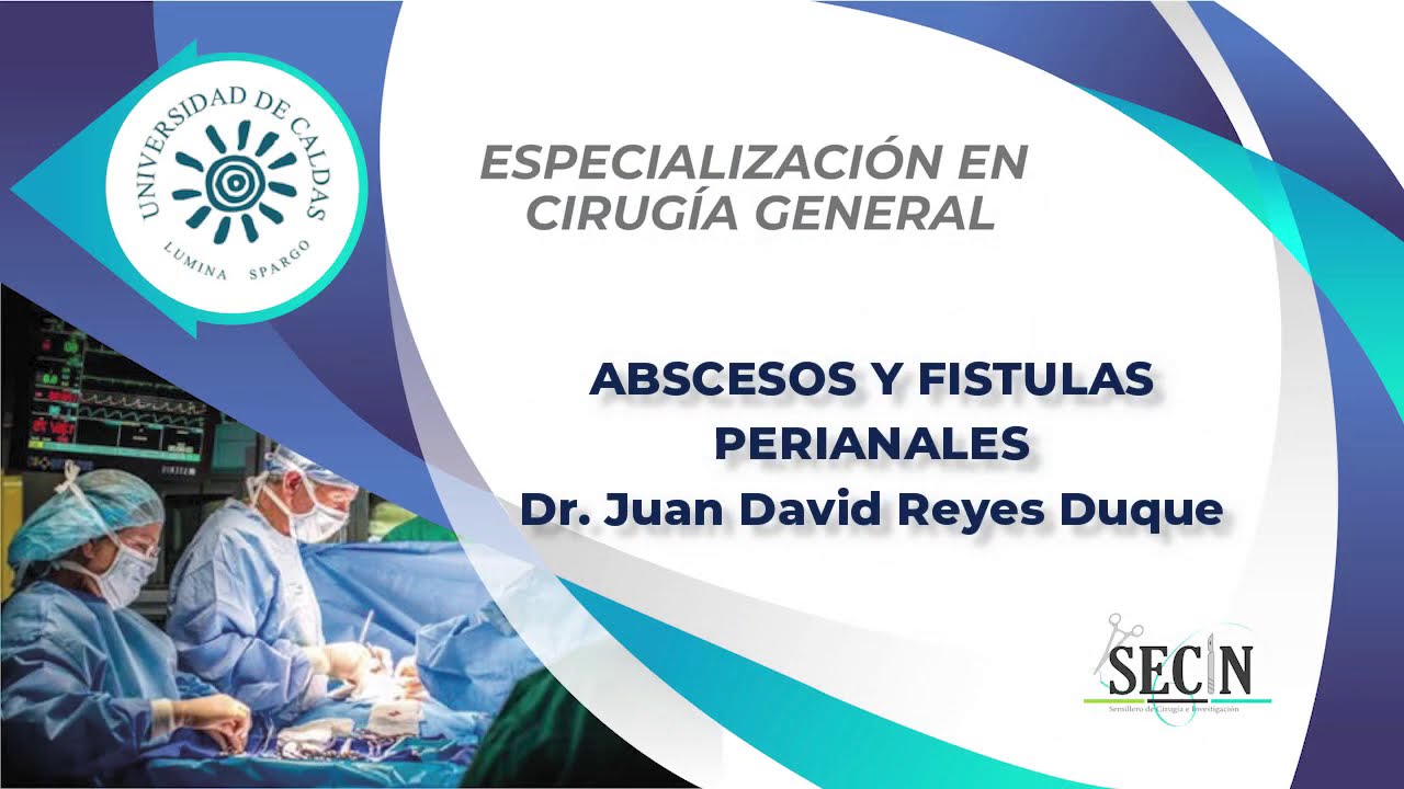 ABSCESOS Y FISTULAS PERIANALES Dr Juan David Reyes Duque -Semillero de ...