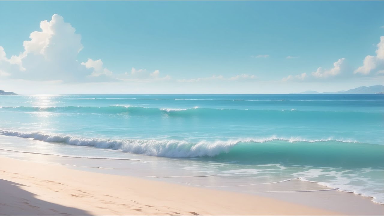 Refreshing Summer Waves BGM | Blue Flare – KODE VIBE - YouTube