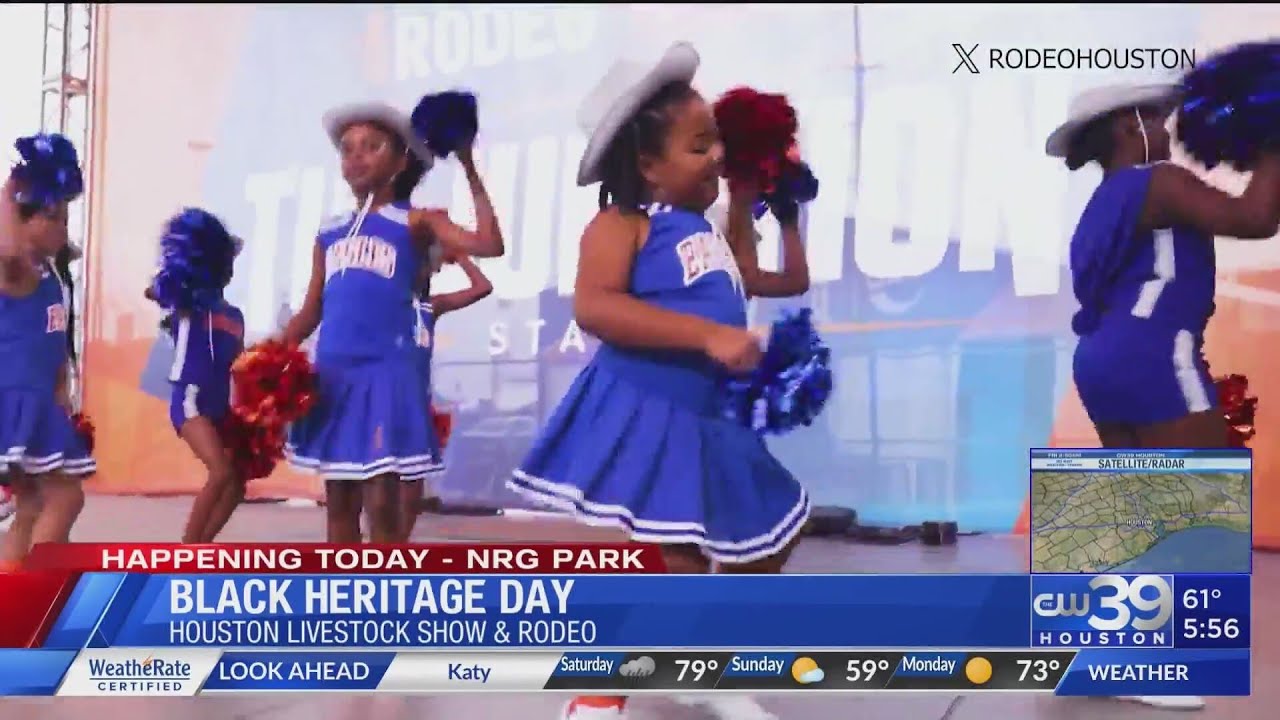 RodeoHouston March 7 Schedule: Black Heritage Day Activities - YouTube