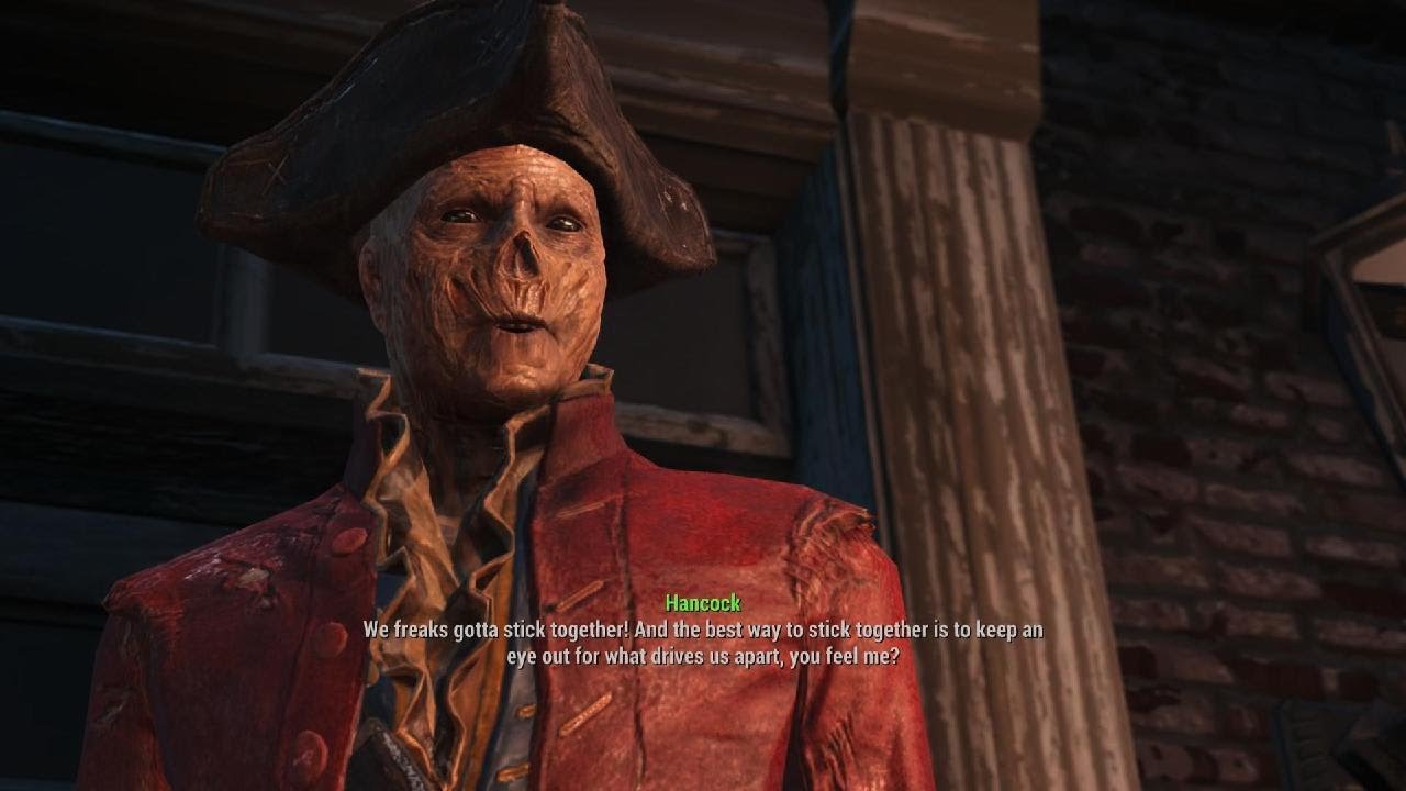 Fallout 4 Hancock's speech - YouTube