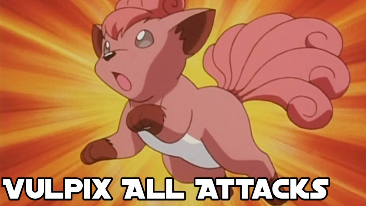 Vulpix All Attacks [Pokemon] Brock - YouTube