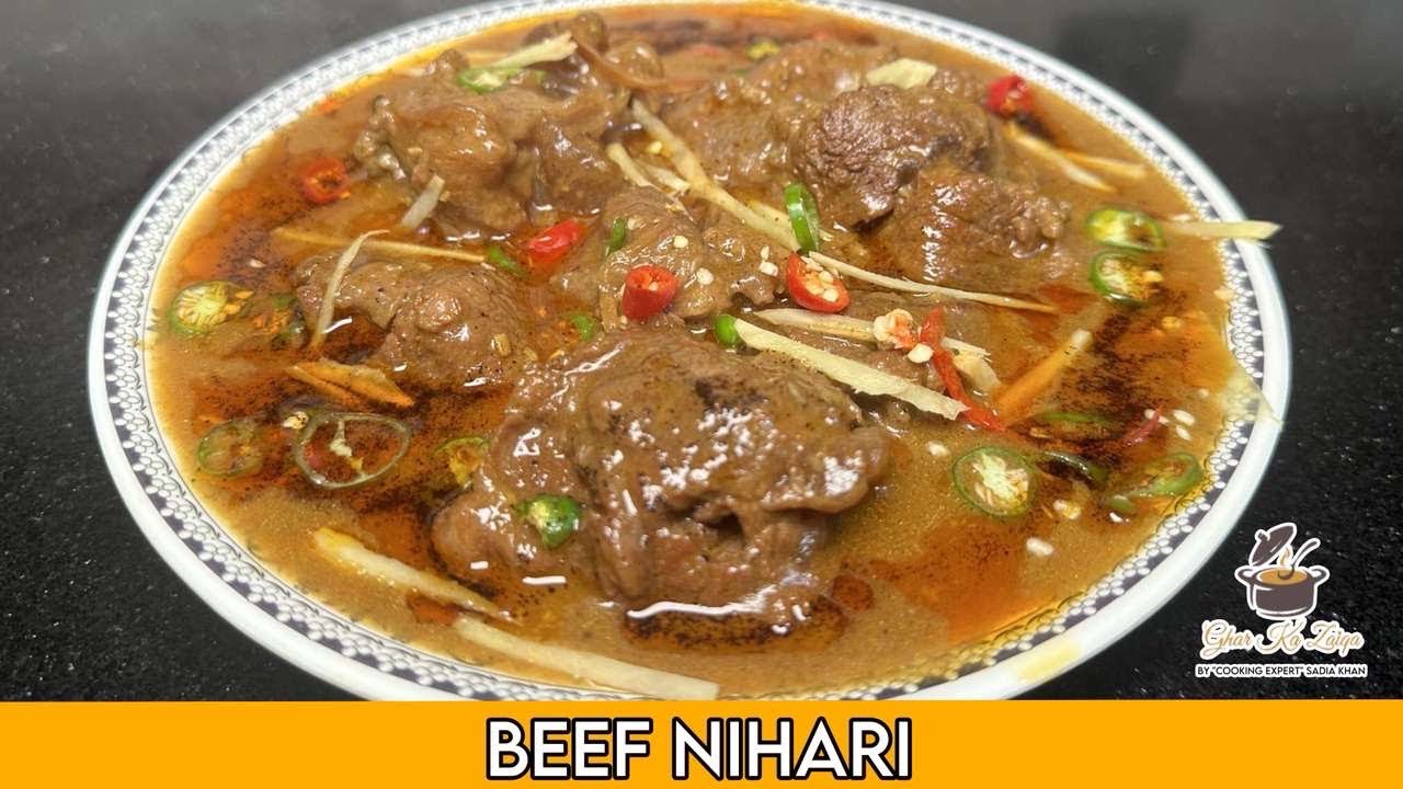 Easiest beef nihari with basic spices|How to make beef nihari|Beef ...