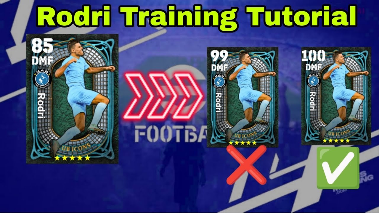 Train Your Rodri Perfectly in efootball 24 ️👍|| Nominating Contract ...