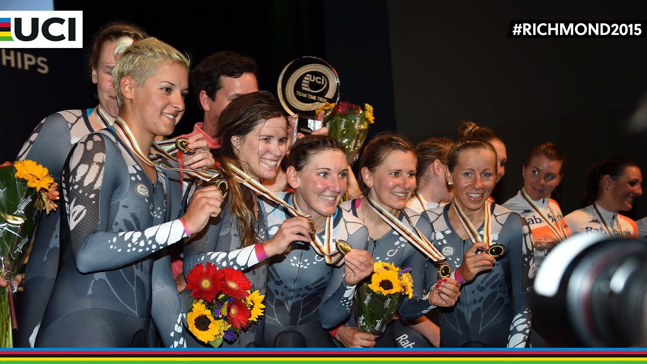 Women's Team Trial Highlights - 2015 Road World Championships, Richmond ...