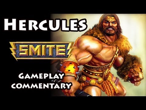 Smite - Hercules Gameplay Commentary - YouTube