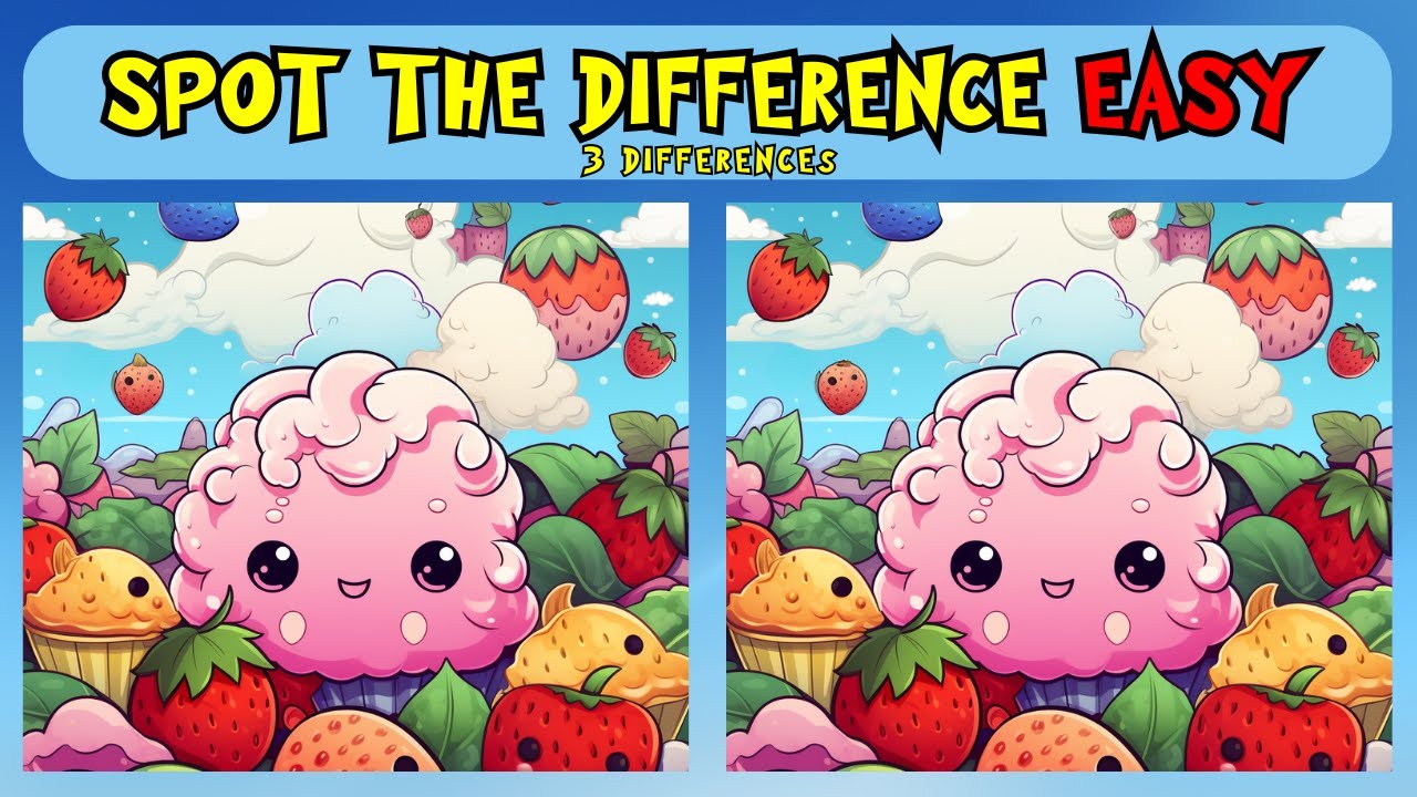 SPOT THE DIFFERENCE EASY - YouTube
