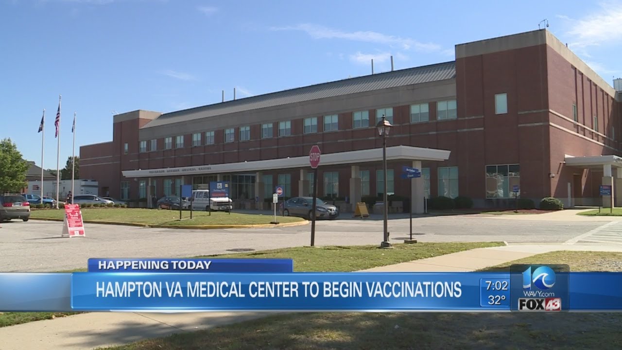 Hampton VA Medical Center to start COVID-19 vaccinations Wednesday ...