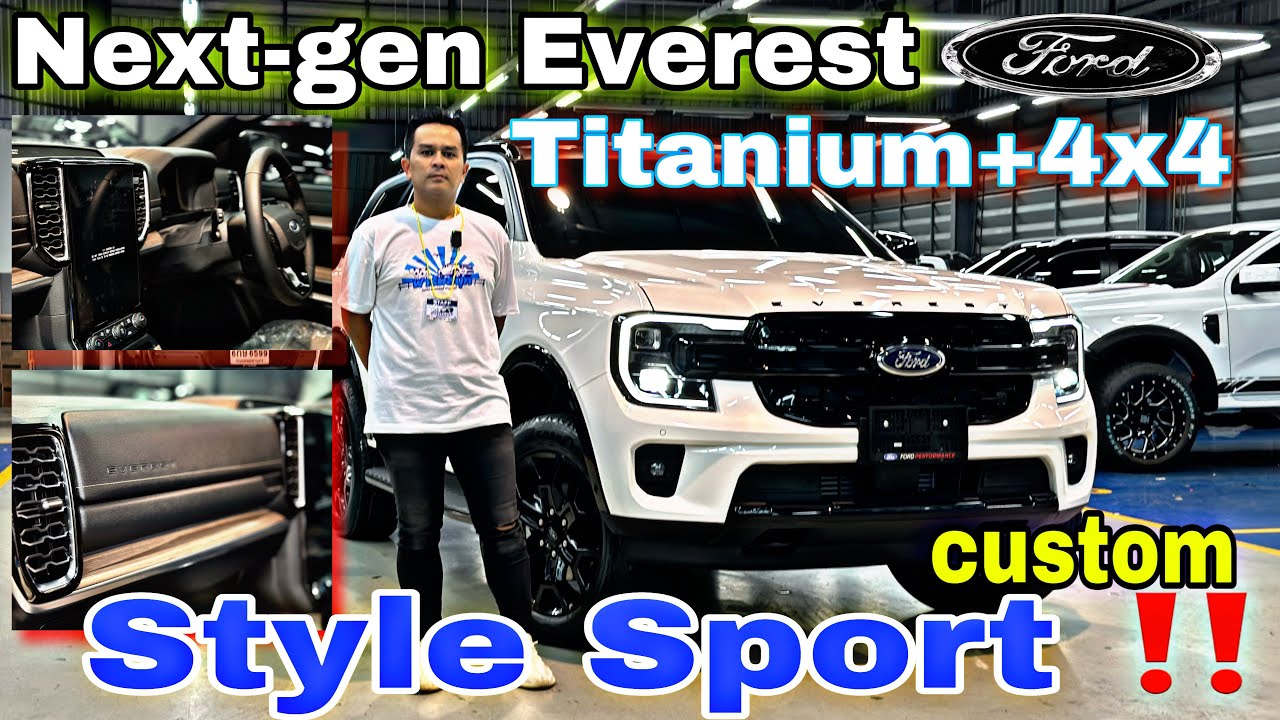 Next-gen Everest 4x4 Custom Sport ตกแต่งแบบสปอร์ตทุกจุด ตอบโจทย์ลูกค้า ...