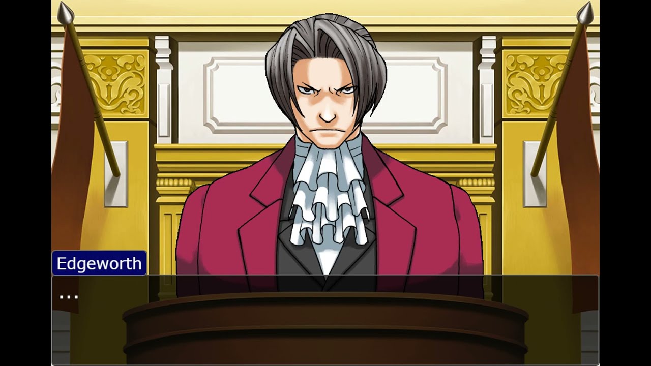 Everyone is Miles Edgeworth (objection.lol) - YouTube