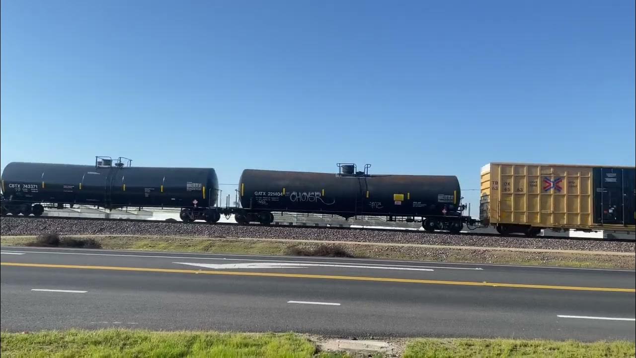 BNSF 8038 westbound manifest - YouTube