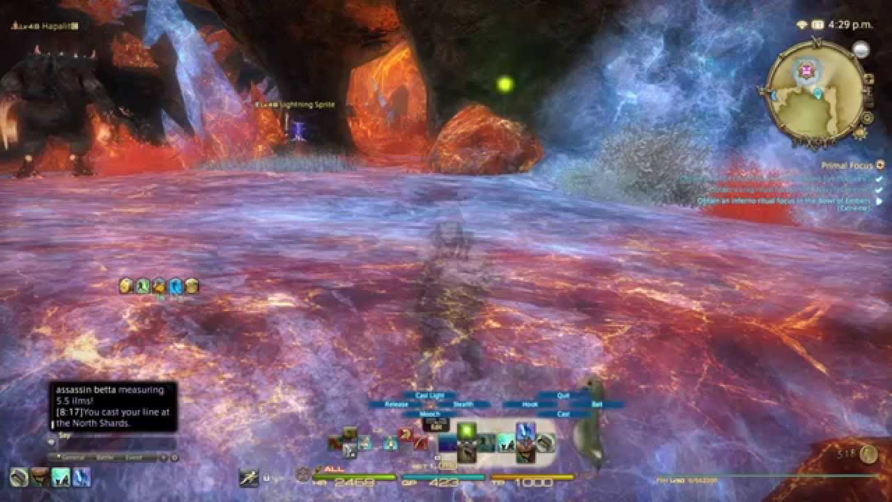 FFXIV ARR - Big Fishing: Kuno The Killer Caught! - YouTube