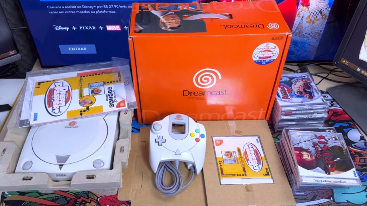 O DREAMCAST MAIS IMPECÁVEL QUE JÁ VI !!! FIQUEI SURPRESO 😱 - YouTube
