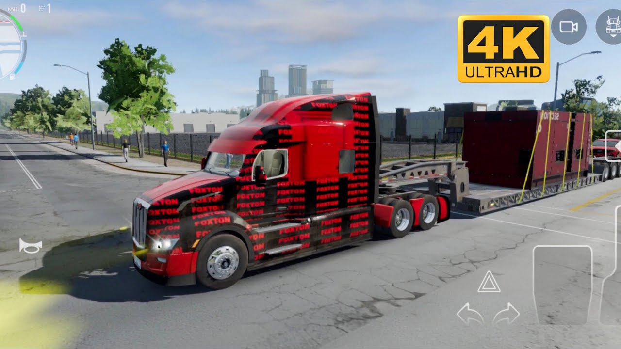 TRUCK SIMULATOR BIG RIGS DELIVERY ULTRA GRAPHIC 60 FPS NEW UPDATE NEW ...