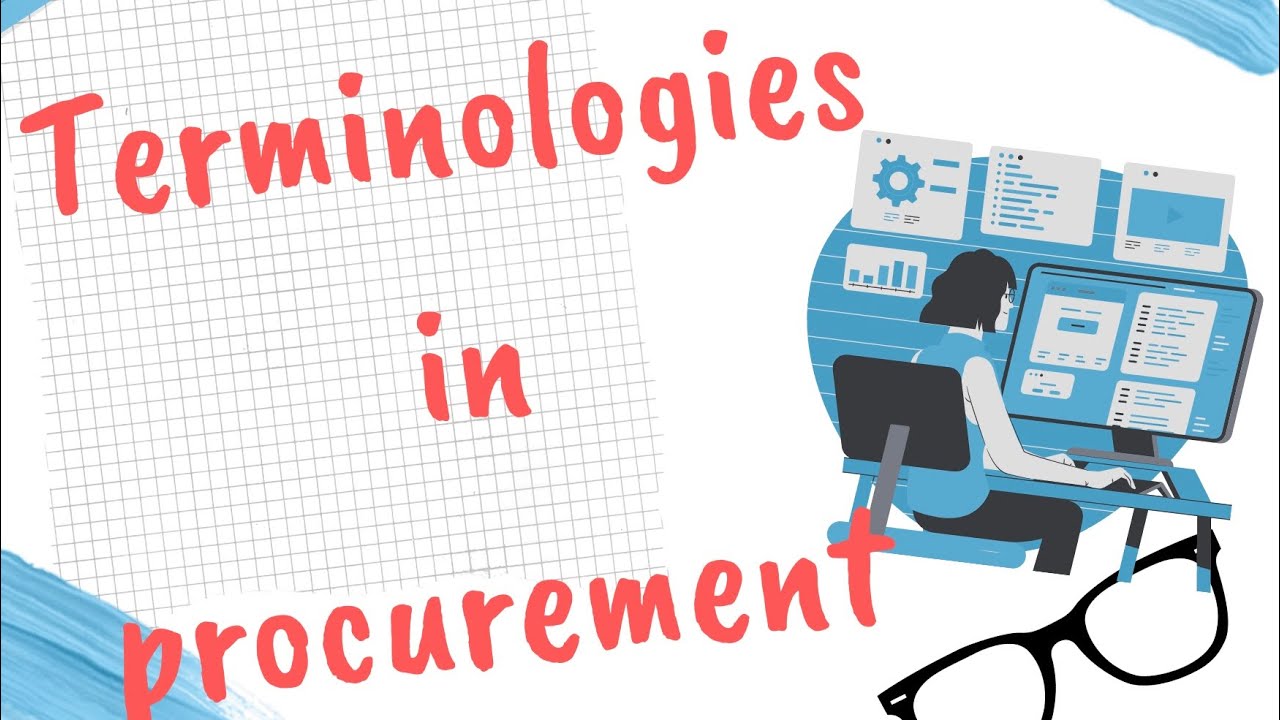 Terminologies in Procurement || Part No. 06 -#procurement # ...