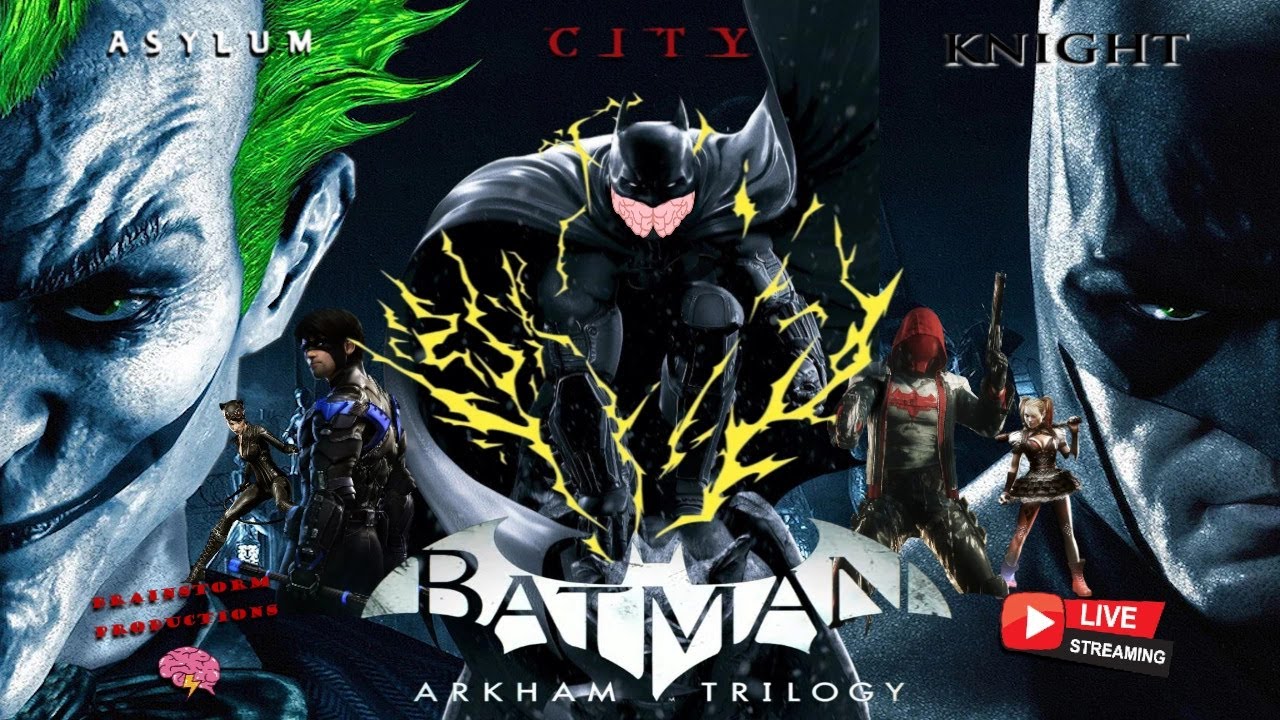 Arkham City- Knight Time in Arkham🧠⚡ - YouTube