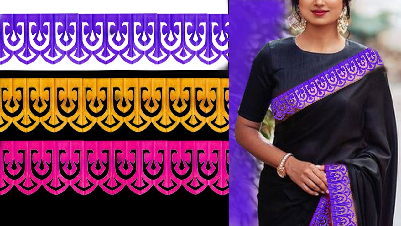 Easy paper border cutting designs 31| Border design for bulletin board ...