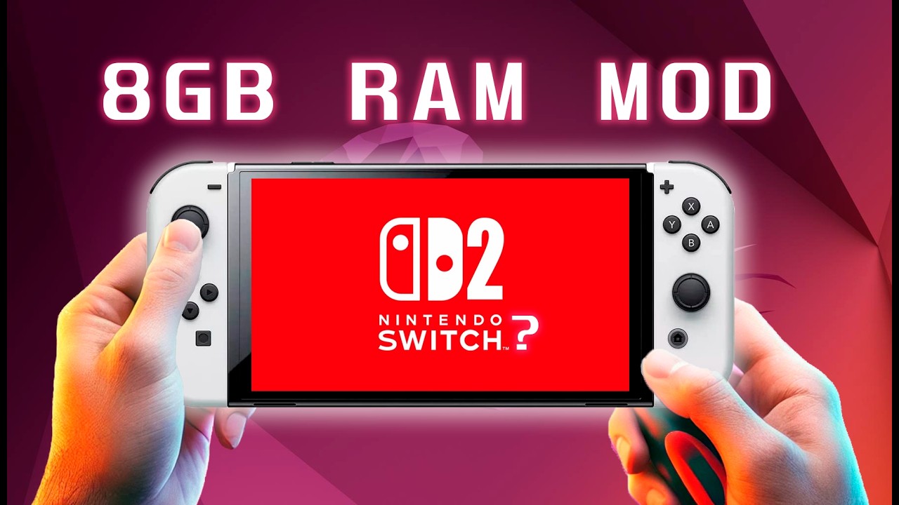 Switch LITE OLED 2 - Upgrade 8GB RAM VALE A PENA? - YouTube