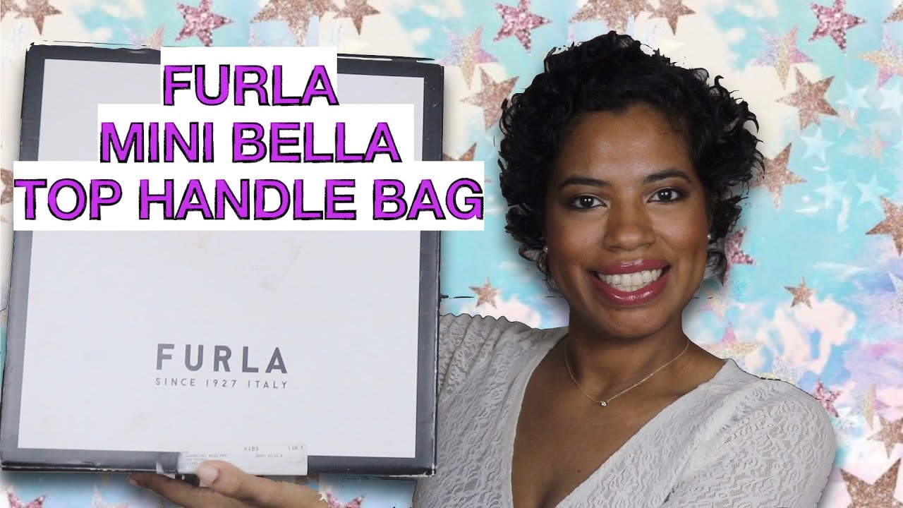 FURLA MINI BELLA REVIEW, WIMB AND MODSHOT - YouTube