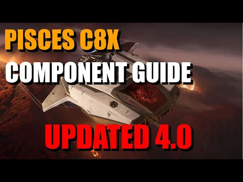 C8X Pisces Component Guide! UPDATED 4.0 - Star Citizen - YouTube