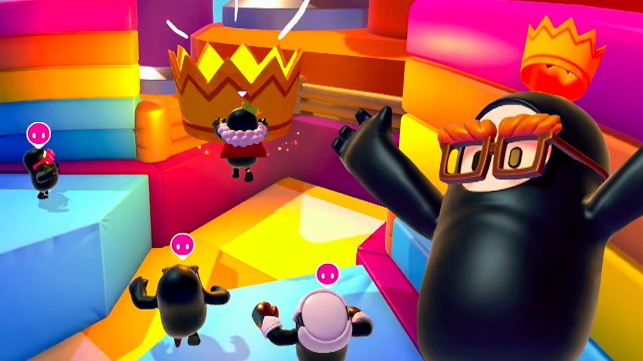 Masterful Maneuvers: Dominating Fall Guys!! - YouTube