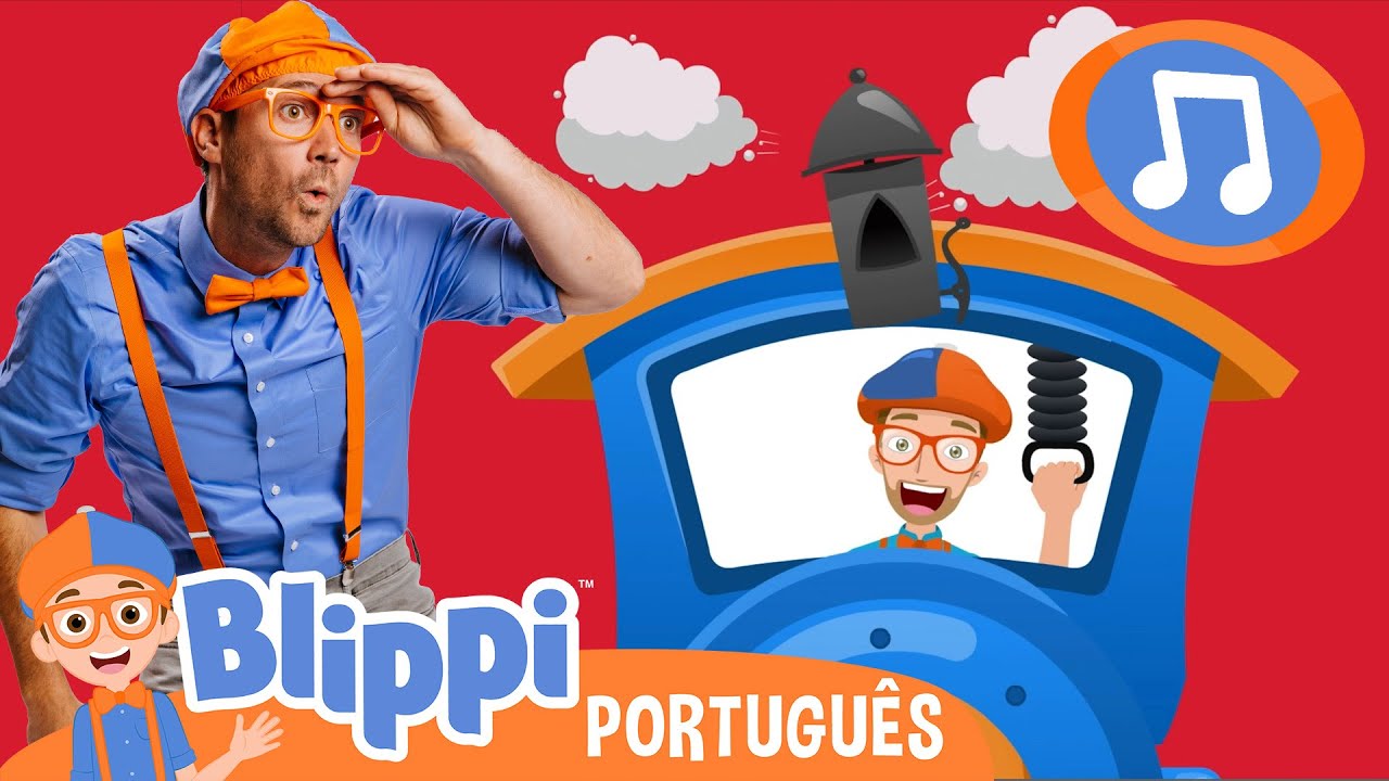 O Trem a Vapor | Cante com o Blippi Brasil! - YouTube