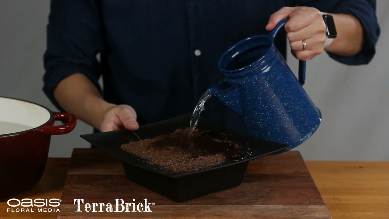 How To Saturate OASIS TerraBrick Floral Media YouTube how-to-saturate-oasis-terrabrick-floral-media-youtube