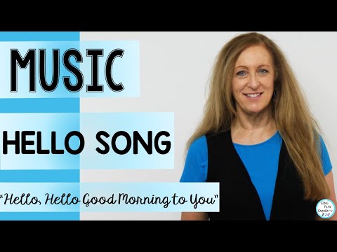 Welcome Back to School Hello Songs & Activities - Sing Play Create