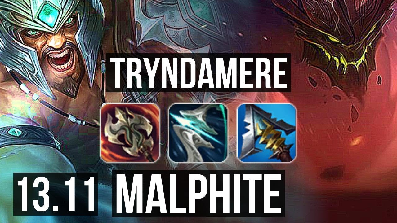 Trynda Vs Malph Top 67 Winrate 7 Solo Kills Euw Master 13 11