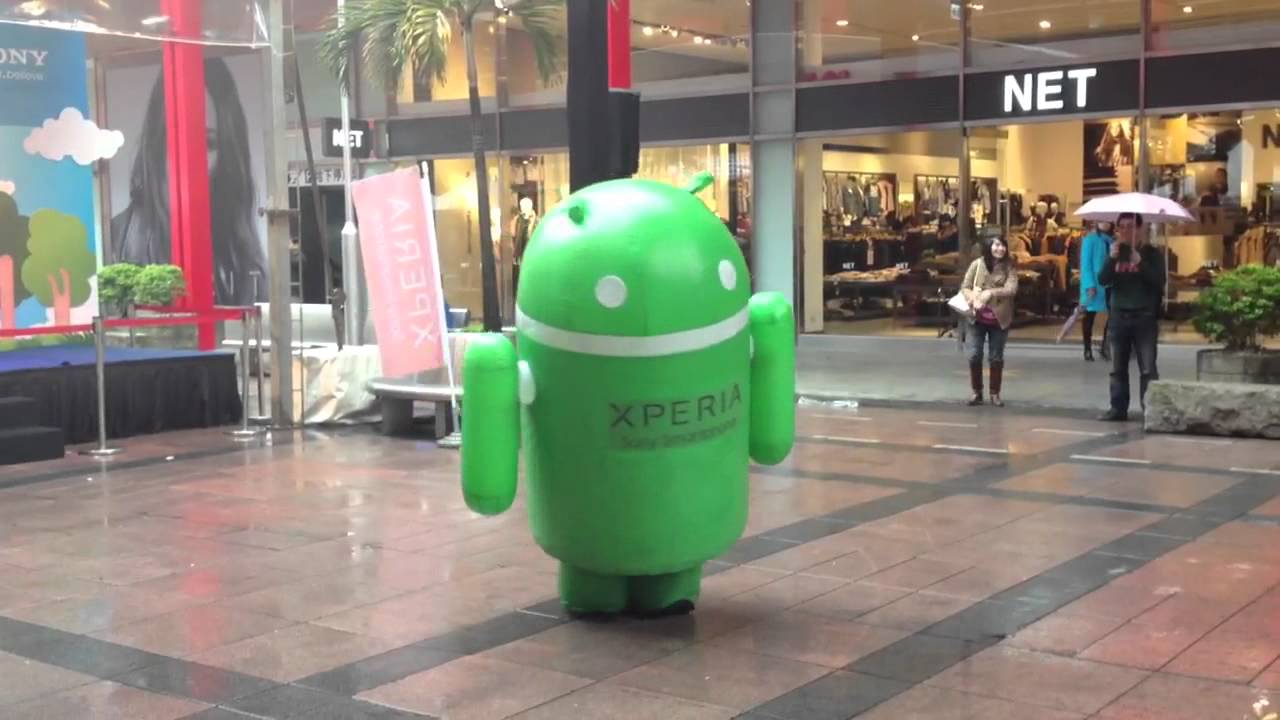 Android Dancing - YouTube
