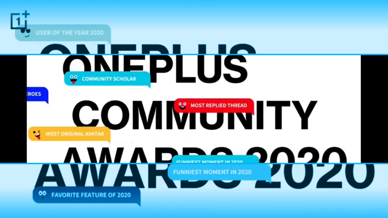 ONEPLUS Community Award 2020 - YouTube