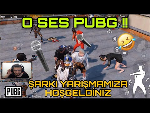 O SES PUBG ŞARKI YARIŞMASINA HOŞ GELDİNİZ !! SCHOOL ÇATIDA ŞARKI YARIŞMASI !! | PUBG MOBİLE