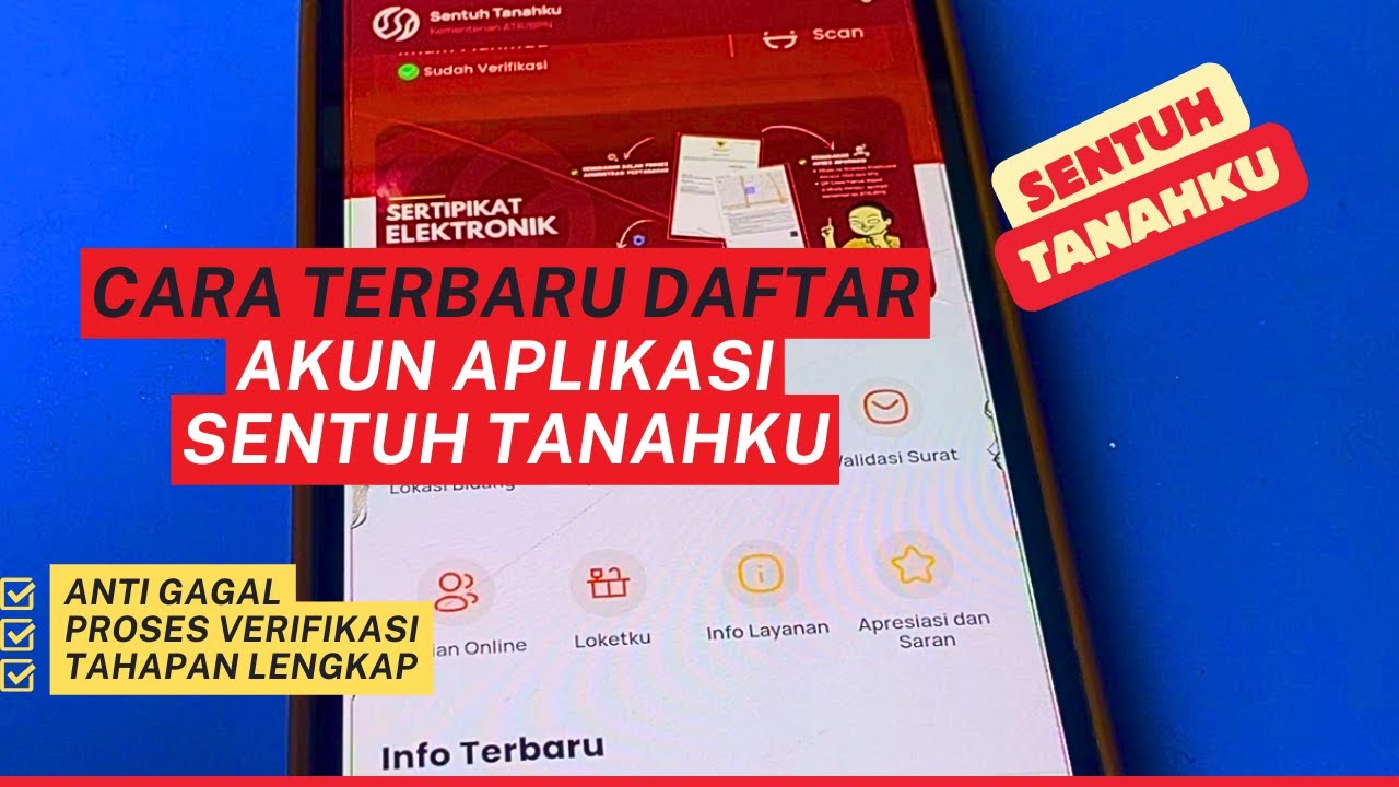 Cara Membuat Akun Sentuh Tanahku - YouTube