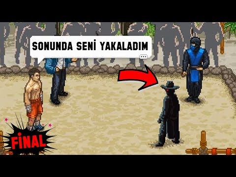 SİYAHLI ADAMLA DÖVÜŞÜYORUZ (OYUNUN SONU) | PUNCH CLUB