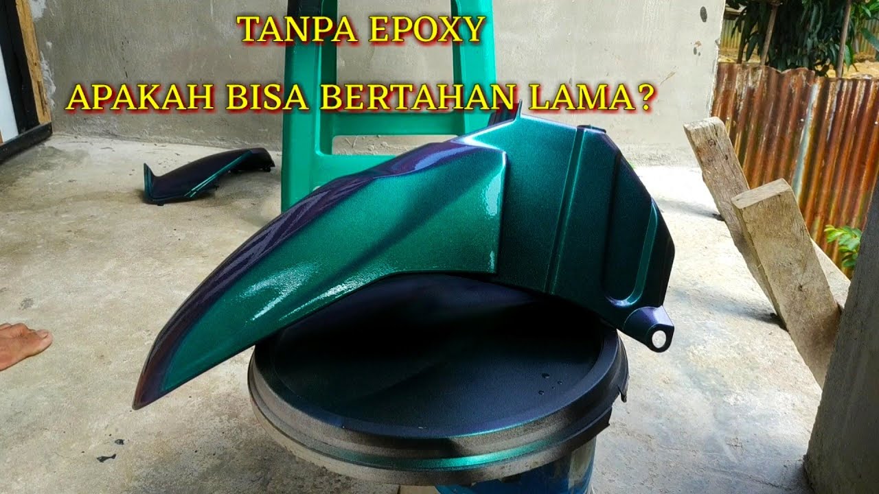 Cat Semprot Pilox Repaint Body Motor sapporo//Tanpa primer grey atau ...