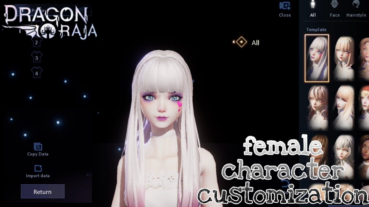 Best Character Creation Review (Female) || Dragon Raja - YouTube
