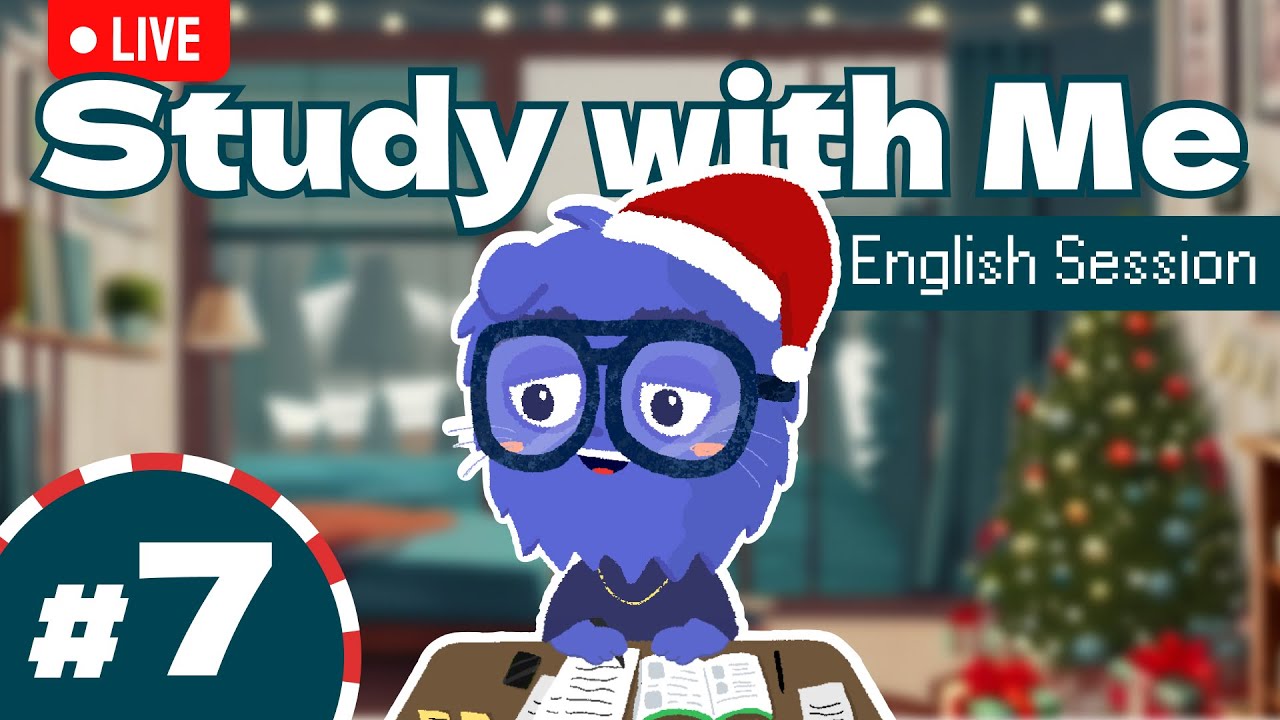【Study with me】 English session #7 | 英語の勉強 - YouTube