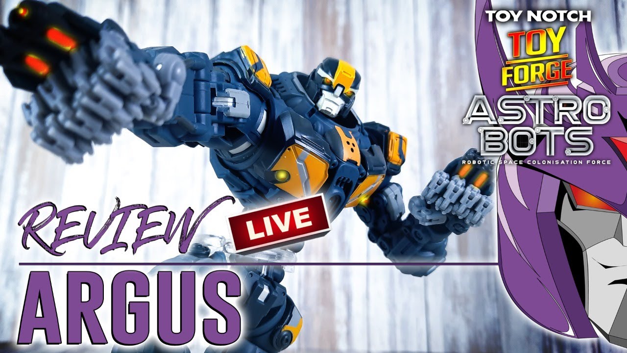 Astro Bots Argus Livestream Review (Toy Forge)[Toy Notch](Deutsch ...