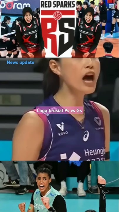 Volleyball || Gs Caltex menanti Megawati dkk usai kalahkan idolanya KYK #volleyball #shorts ...