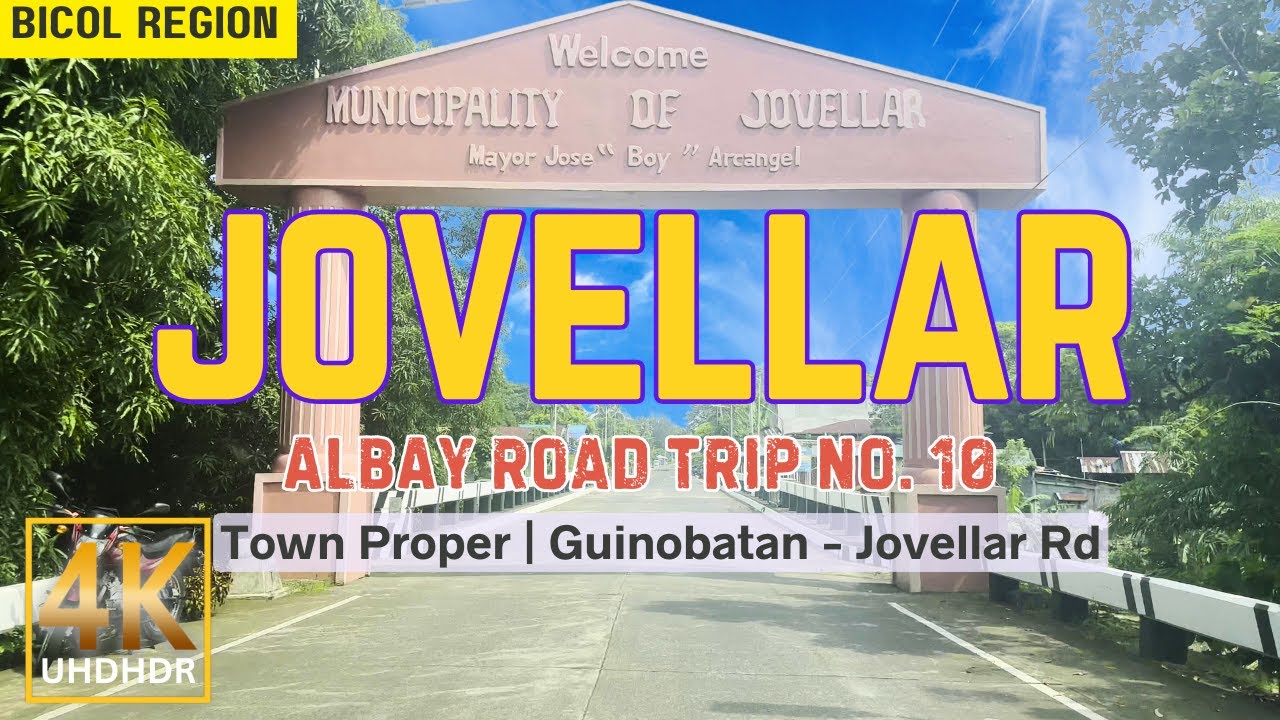 JOVELLAR Albay Road Trip No. 10 | The Least Populated Town of Albay ...