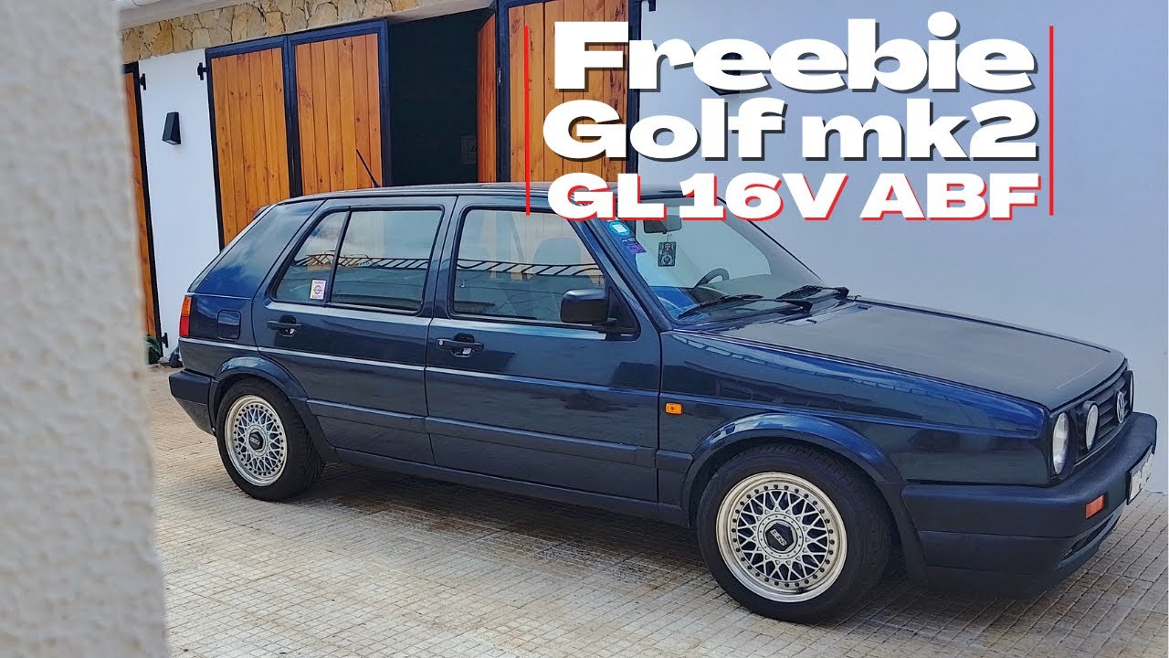 Golf mk2 2 0 16V Project Freebie NEW Seats and NEW Look... - YouTube