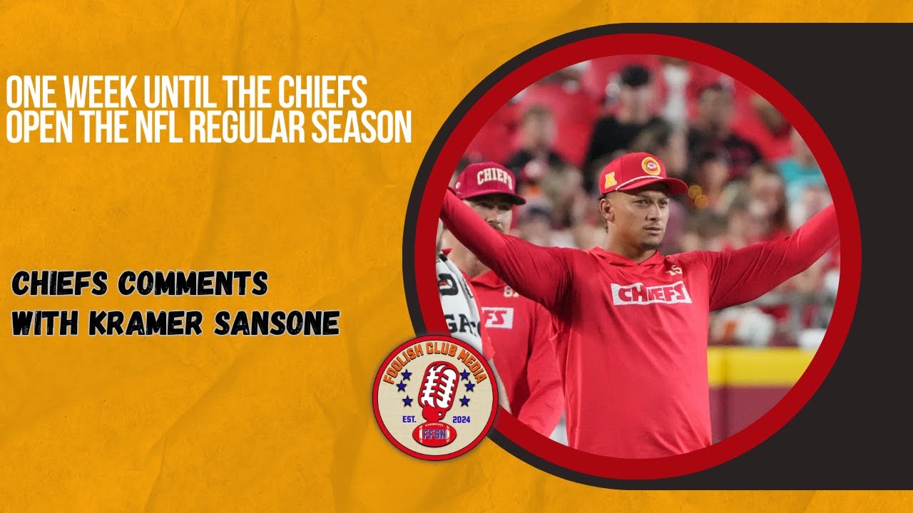 One week away from the #Chiefs opening the NFL regular season - YouTube