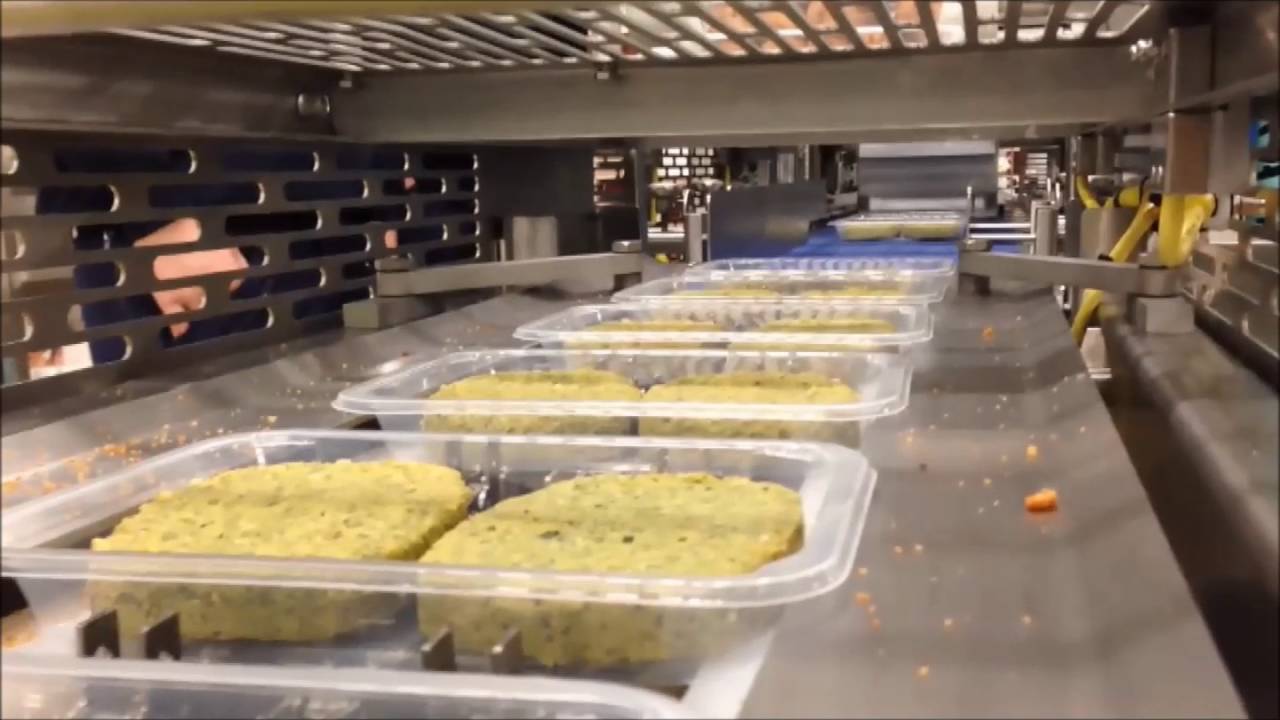 Tofu Packing Line - SL4 Packaging Automation High Speed Tray Sealing ...