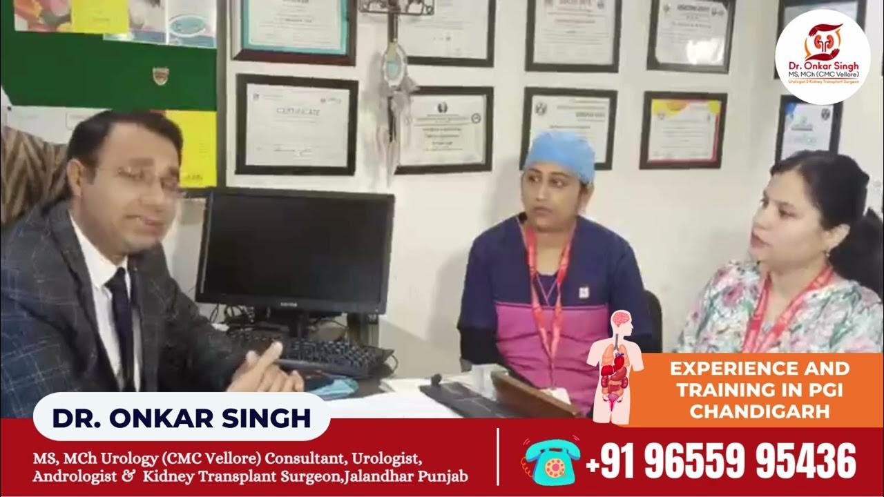 𝗦𝗵𝗮𝗿𝗲 𝗘𝘅𝗽𝗲𝗿𝗶𝗲𝗻𝗰𝗲 𝗮𝗻𝗱 𝗧𝗿𝗮𝗶𝗻𝗶𝗻𝗴 𝗶𝗻 𝗣𝗚𝗜 𝗖𝗵𝗮𝗻𝗱𝗶𝗴𝗮𝗿𝗵 | Dr. Onkar Singh | Urologist - YouTube