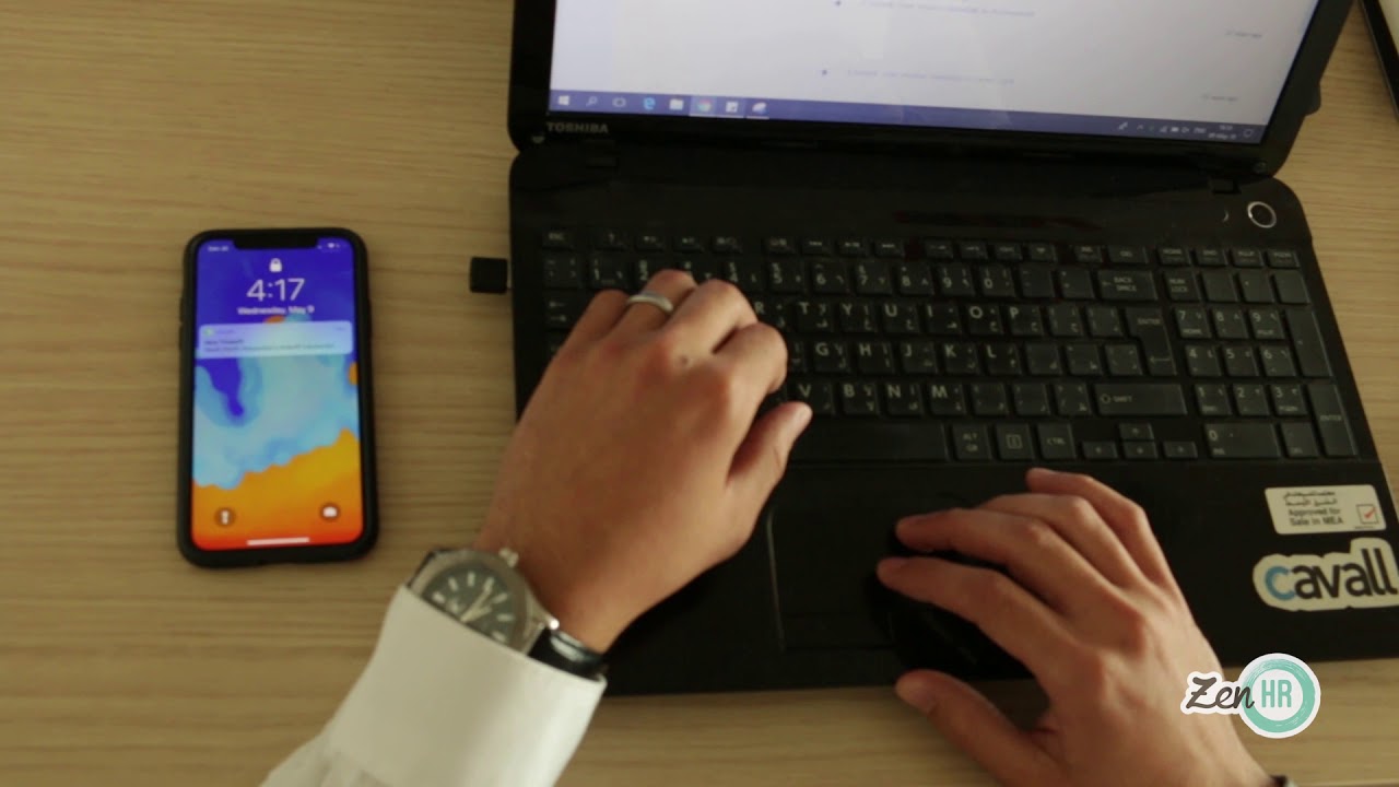 ZenHR HRMS Mobile App - YouTube