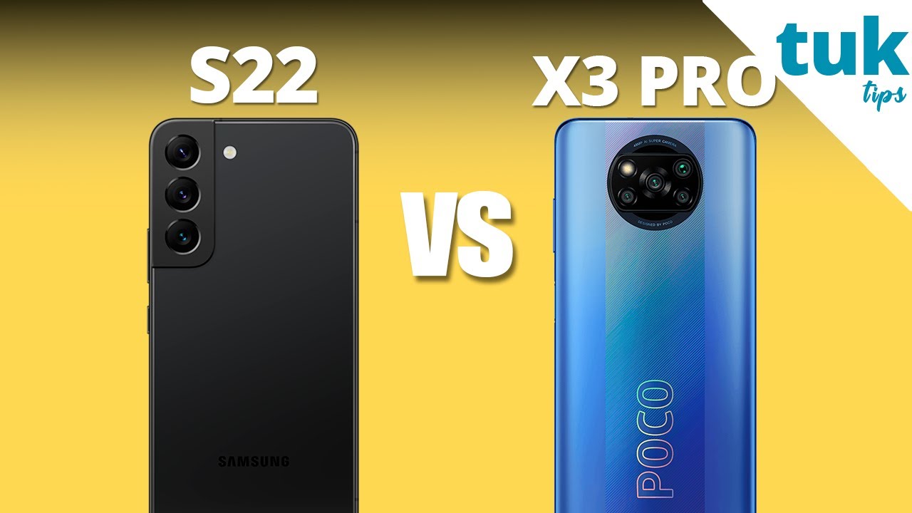 Galaxy S22 vs Poco X3 Pro - SPEED TEST - YouTube